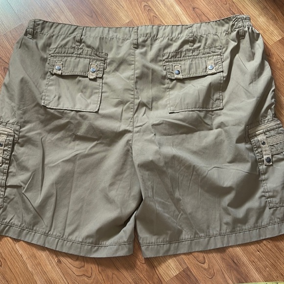 Haband | Shorts | Haband Traveler Beige Polyester Cotton Snap Cargo ...